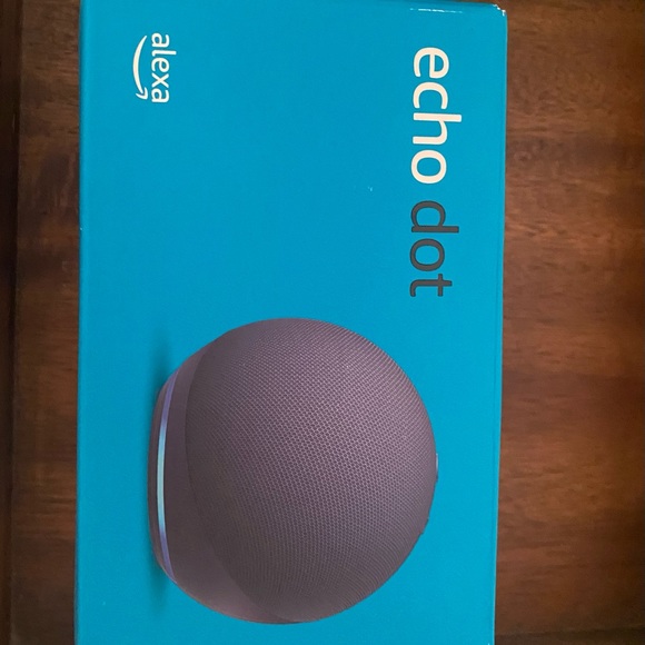 Echo | Portable Audio & Video | Amazon Echo Dot Smart Speaker Blue ...